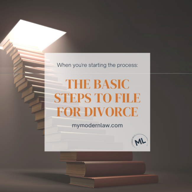 What Are the Basic Steps for Divorce? | Modern Law