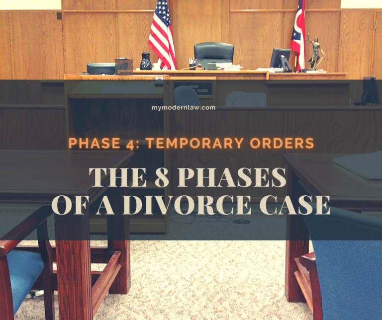 Divorce Case Phase 4: Temporary Orders | Modern Law