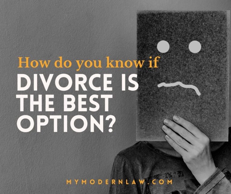 How to Tell If It's Time for a Divorce | Modern Law