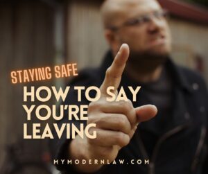 Difficult Conversations - Telling Your Spouse You’re Leaving