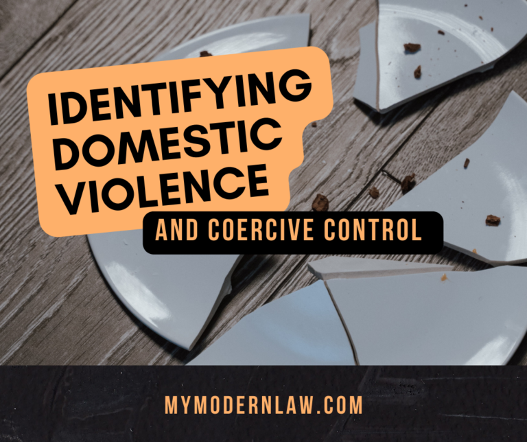 Domestic Violence and Coercive Control | Identifying